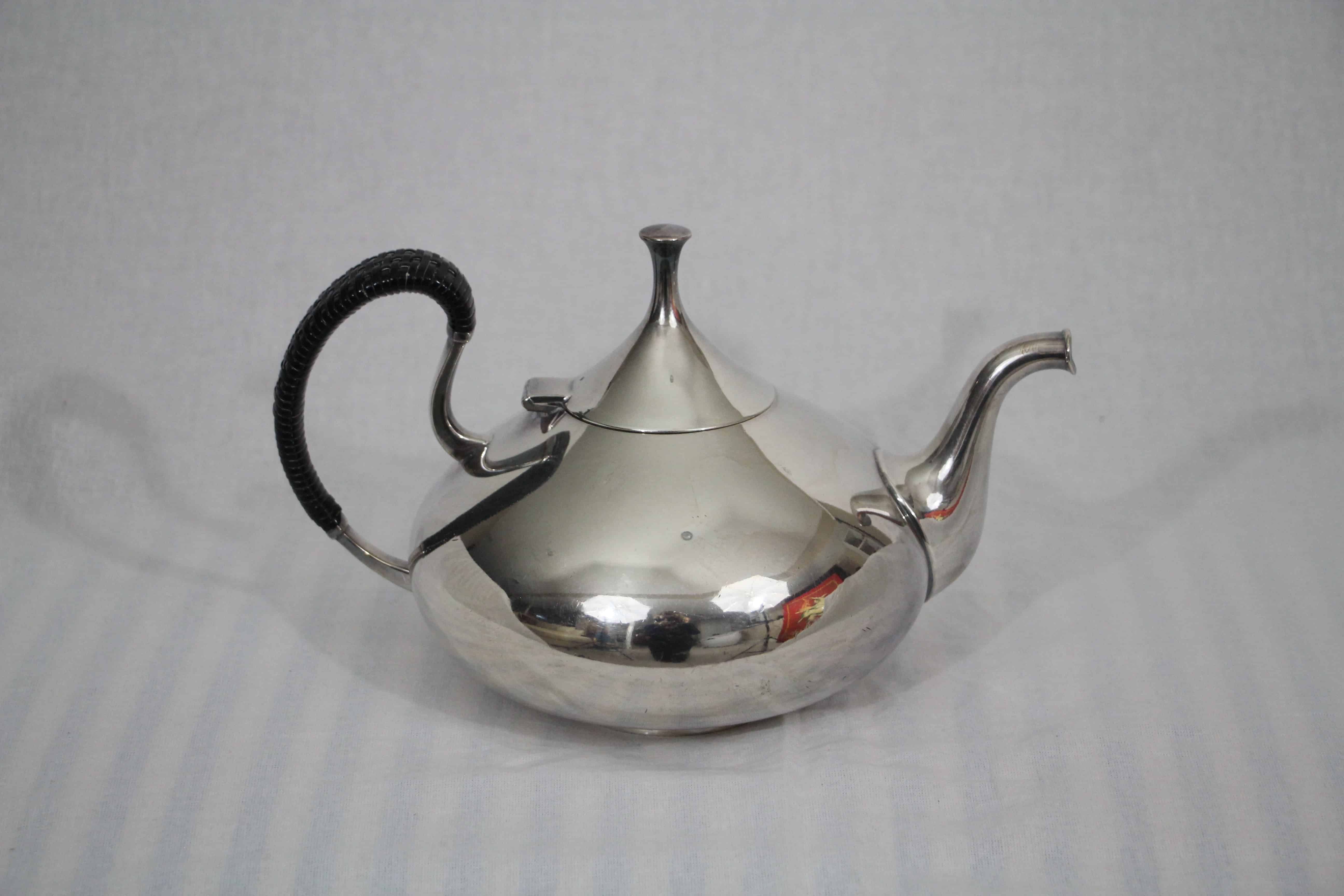 John Prip (Designer 1922-2009) Chrome Coffee and Tea Set - Styylish