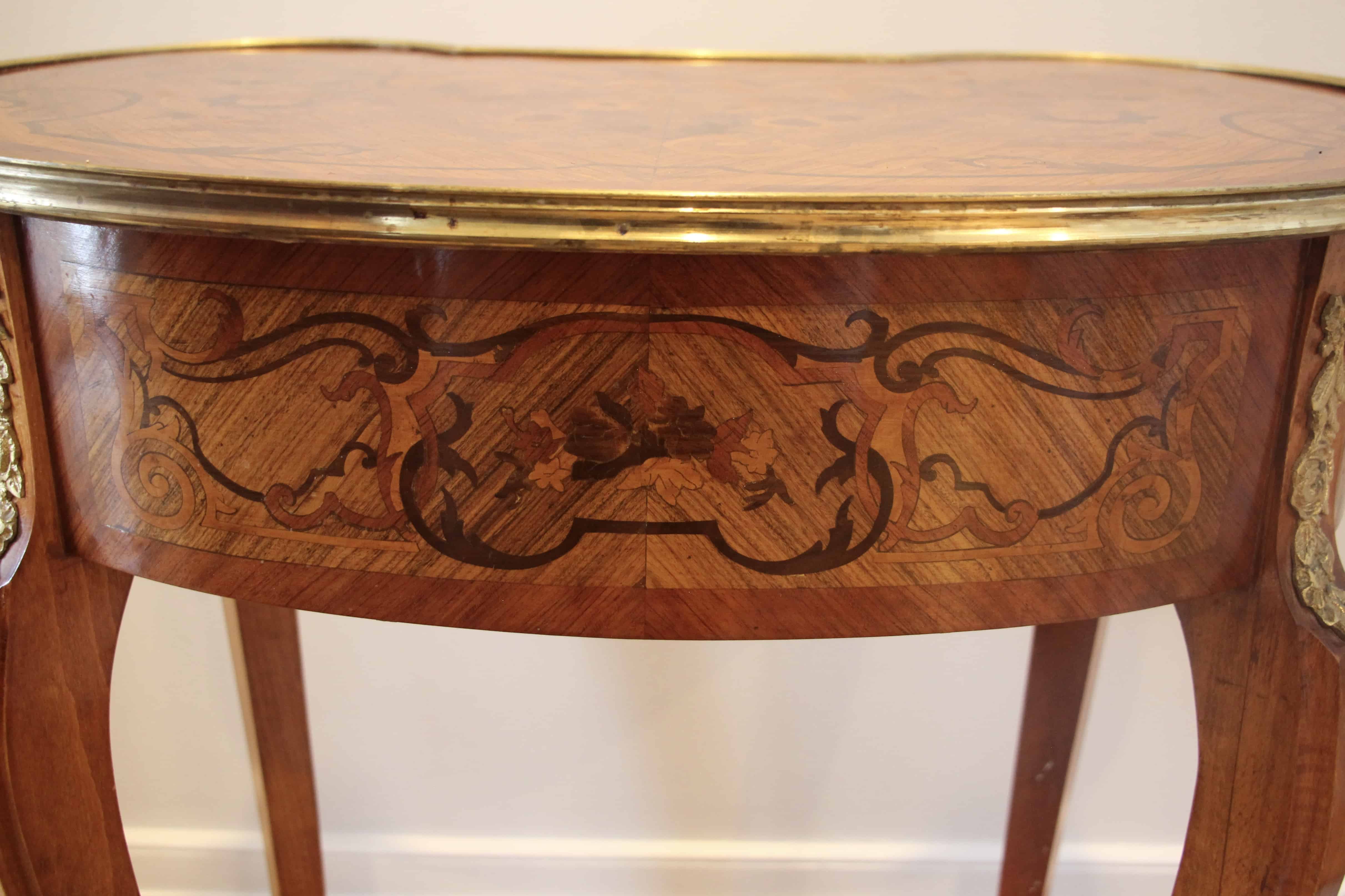 Pair of Louis XV Style Side Tables - Styylish