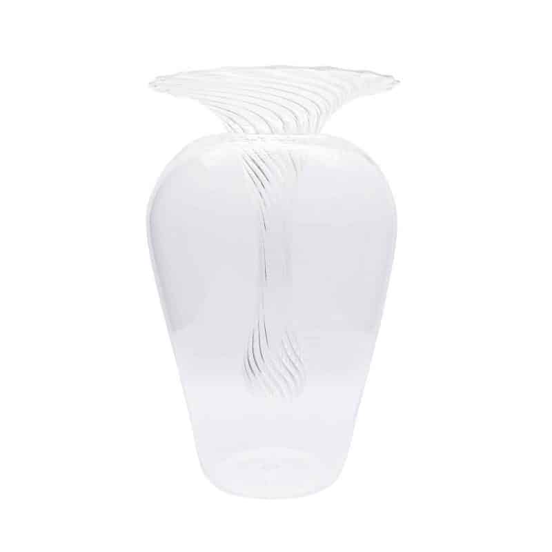 Venetian Glass Vase- designed by Kanz Architetti in Italy- Styylish