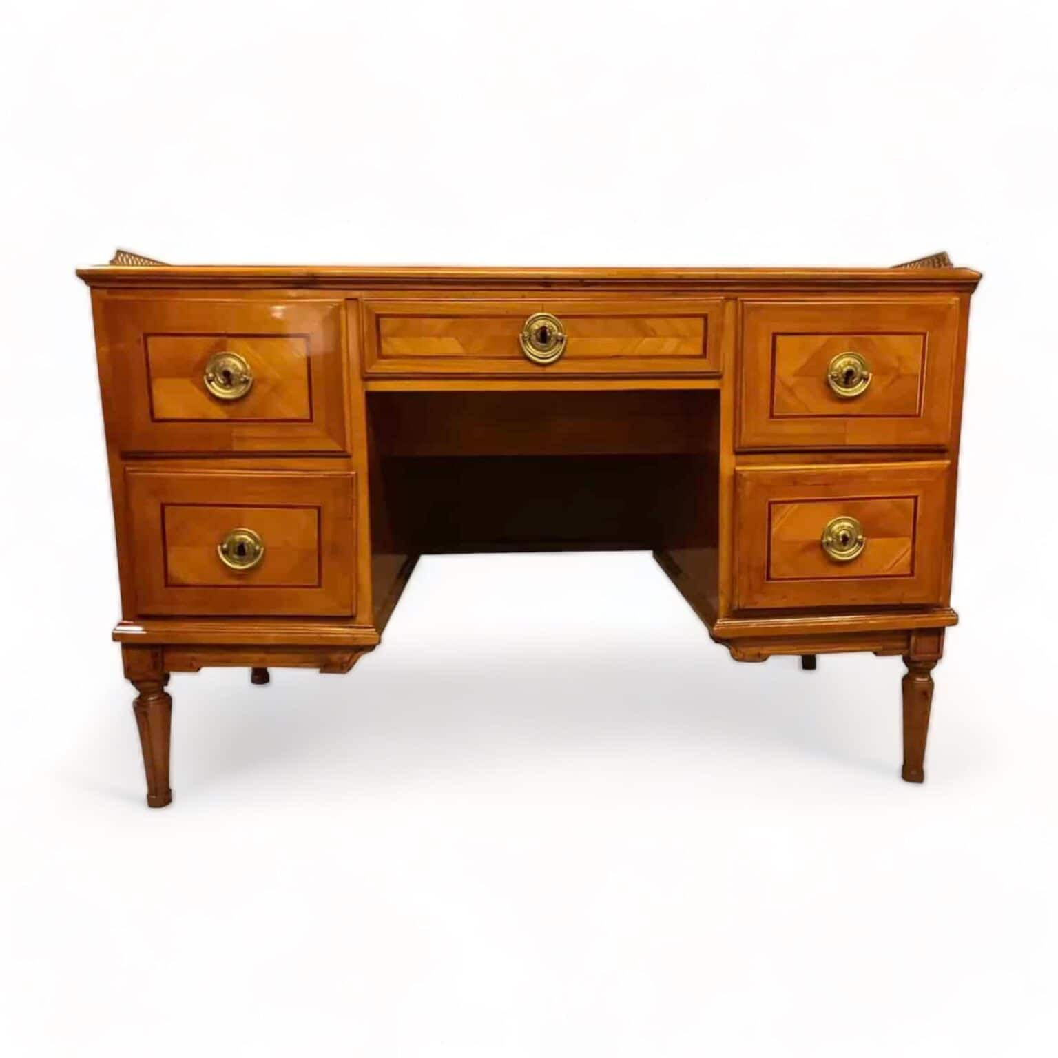 Antique Cherry Desk, Louis XVI Period 1780 - Styylish