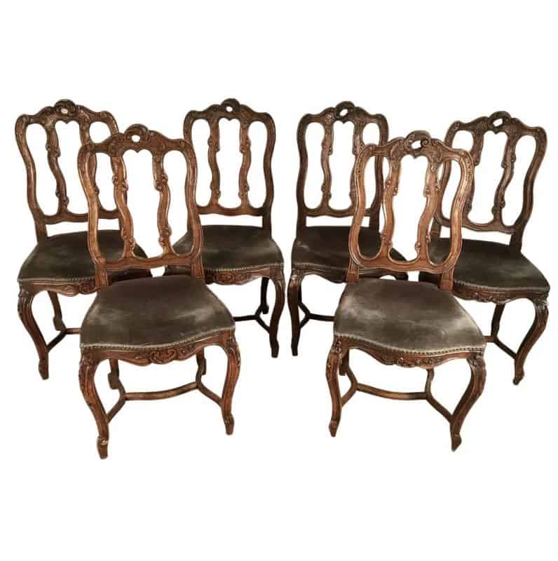 Baroque Chairs- Set of 6- Baroque furniture for sale- Styylish