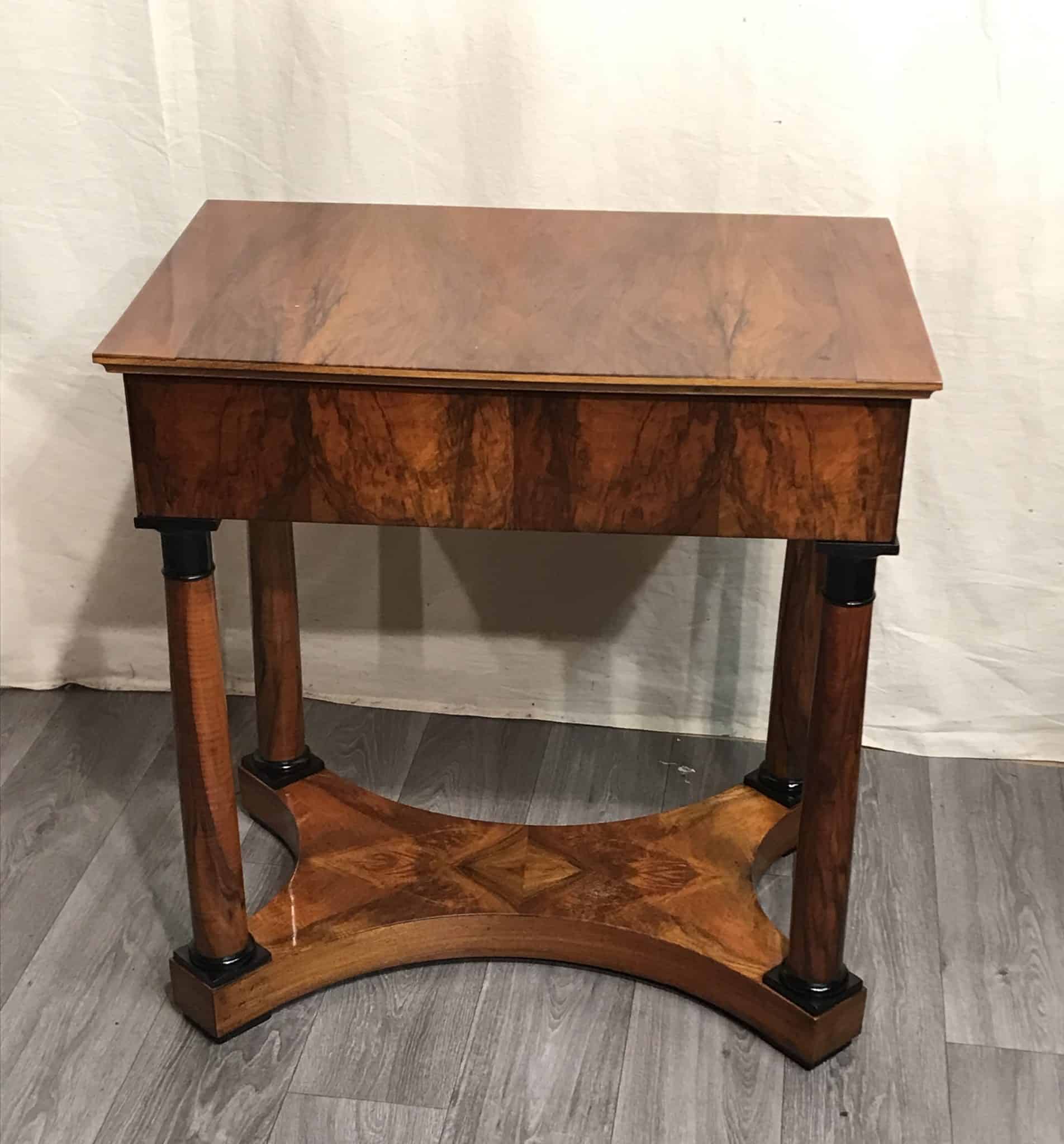 Biedermeier Walnut Console Table- Biedermeier Furniture for sale- Styylish