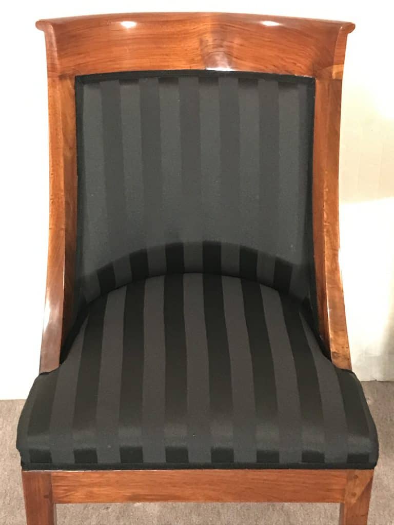 Set of Six Empire Barrel Chairs- Antique Dining Chairs for sale- Syylish