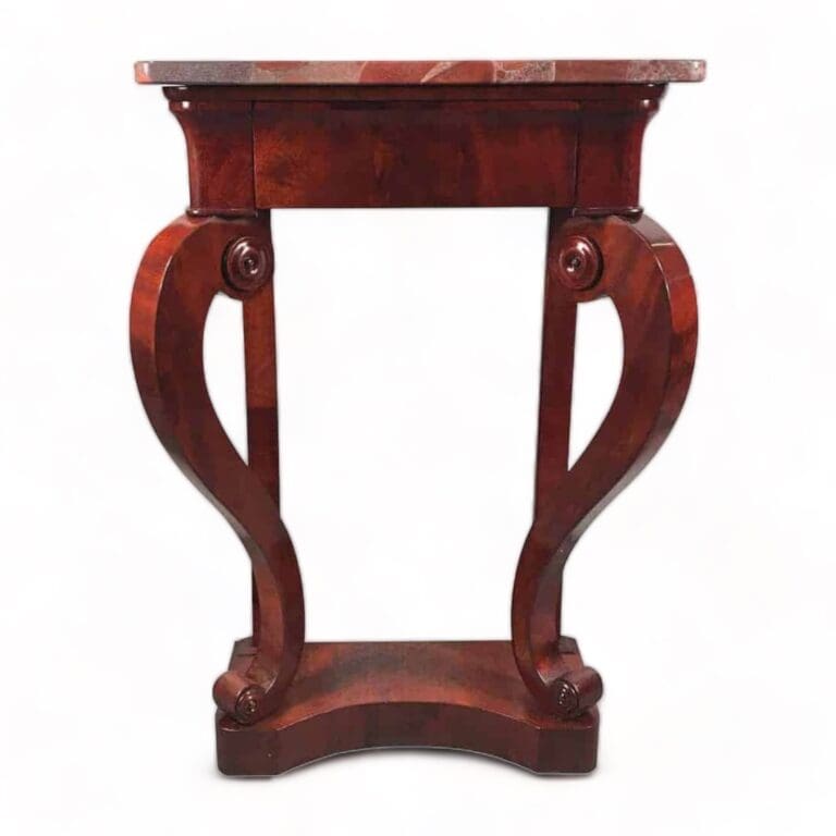 Biedermeier Mahogany Console Table, Northern Germany 1820 -styylish