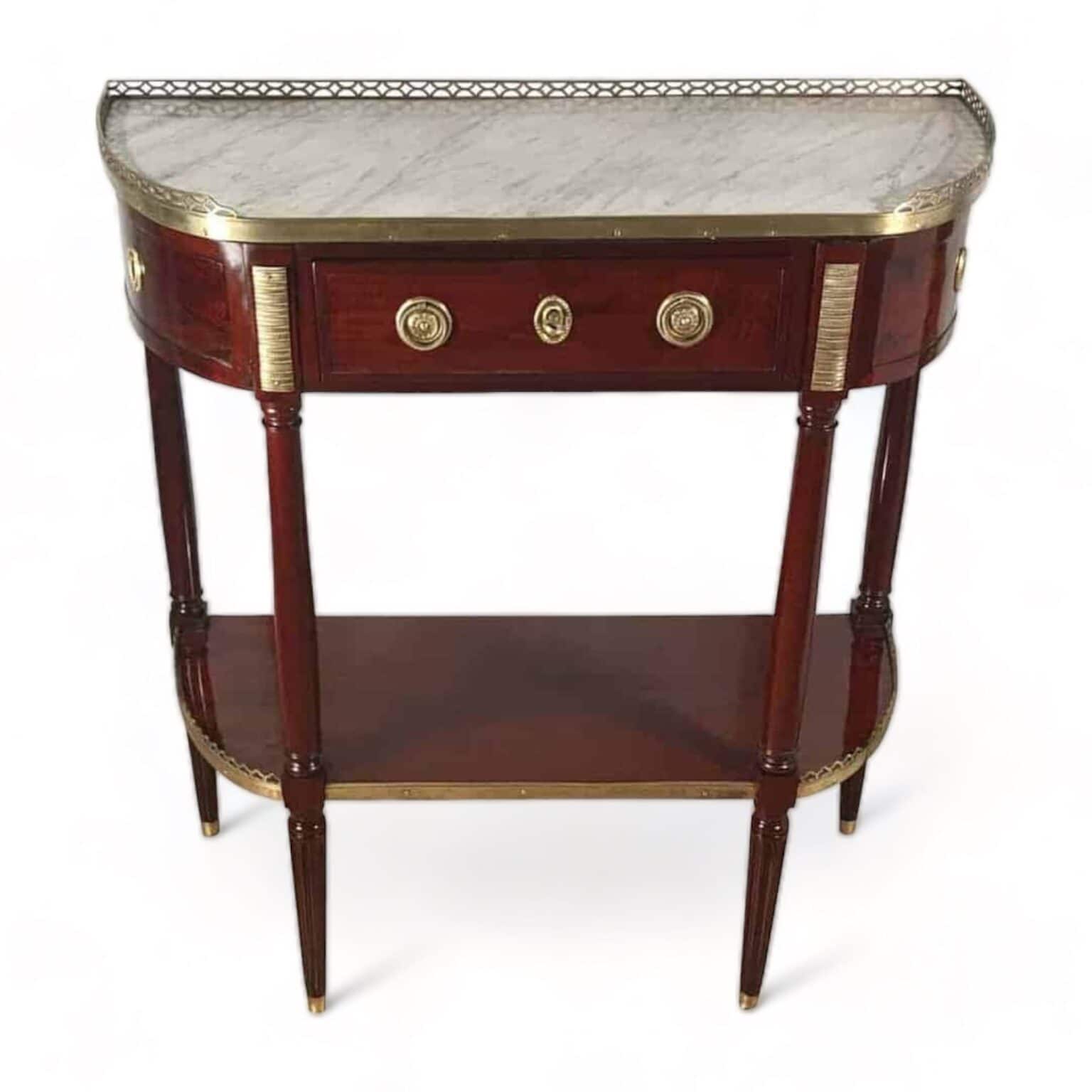 French Antique Console Table, 1800-1810 -styylish
