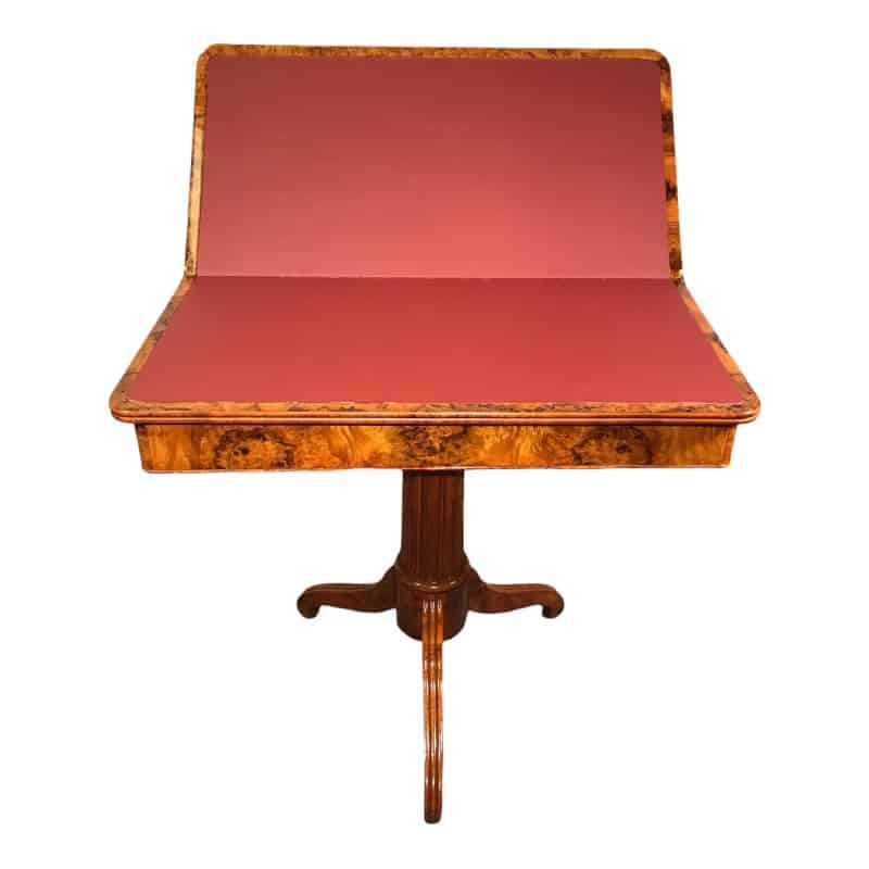 Biedermeier Game Table, South German 1820 - Styylish