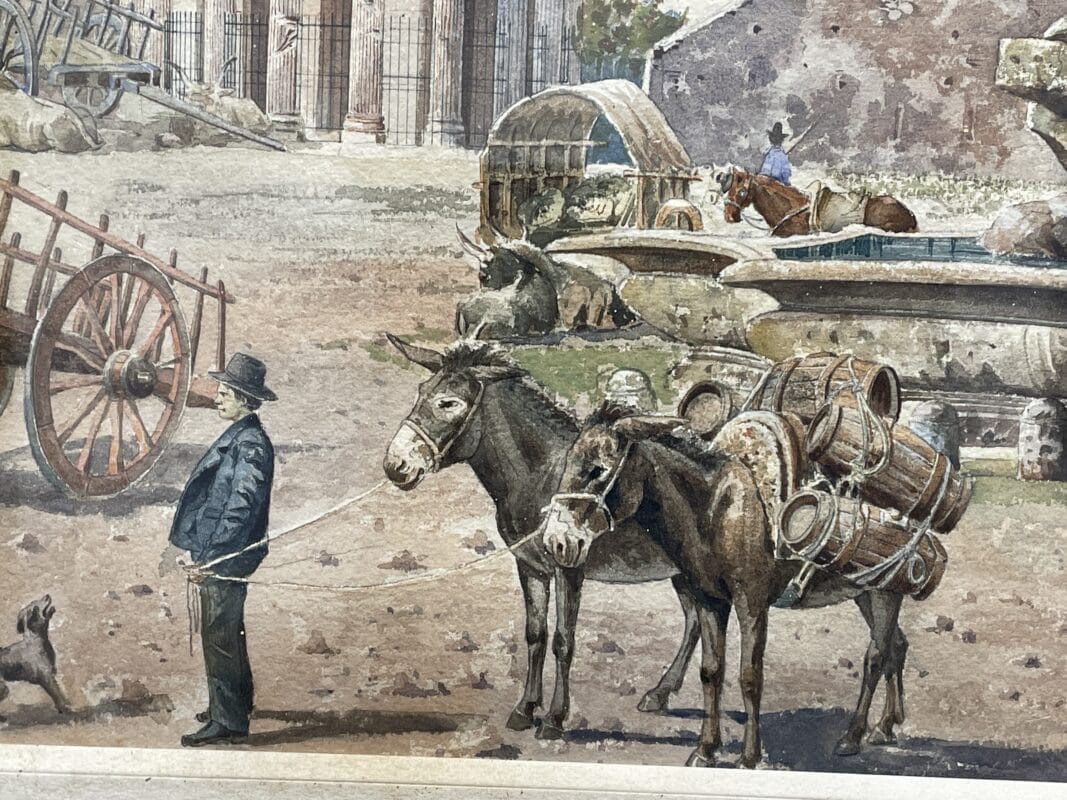 Roberto Gigli (Italian, 1846-1922), Watercolor - Styylish