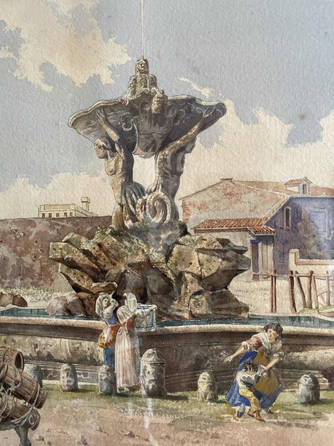 Roberto Gigli (Italian, 1846-1922), Watercolor - Styylish