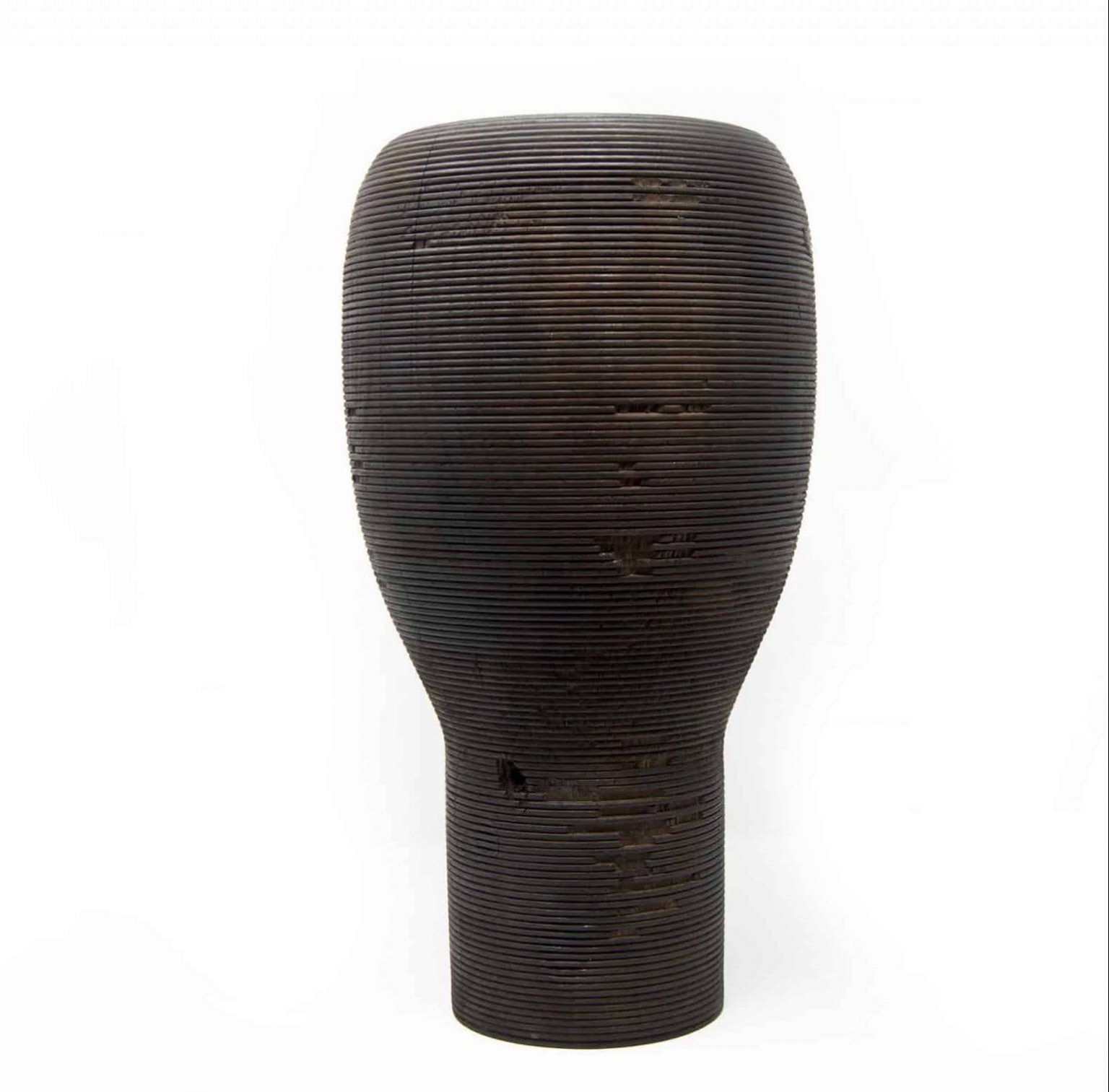 Wooden Rust Vase- Design Objects for Sale- Styylish