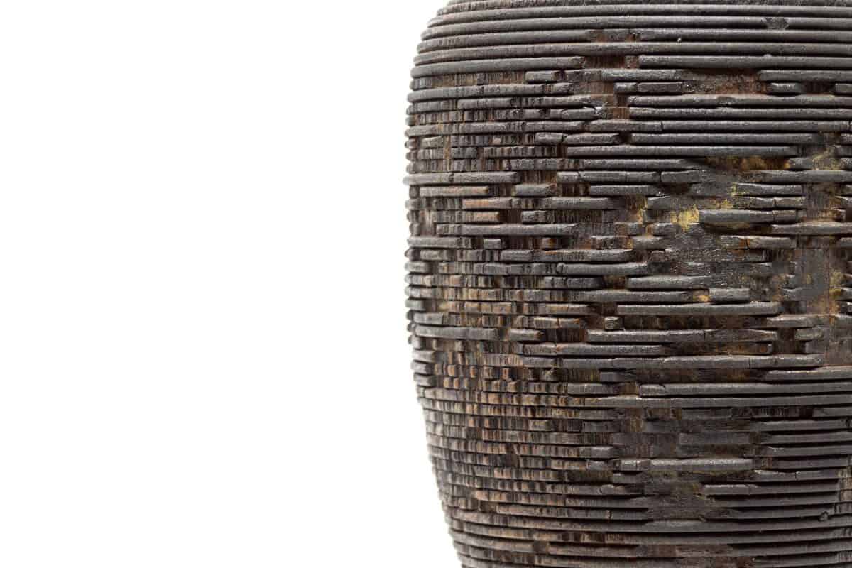 Wooden Rust Vase- Design Massimo Barbierato- for Sale- Styylish