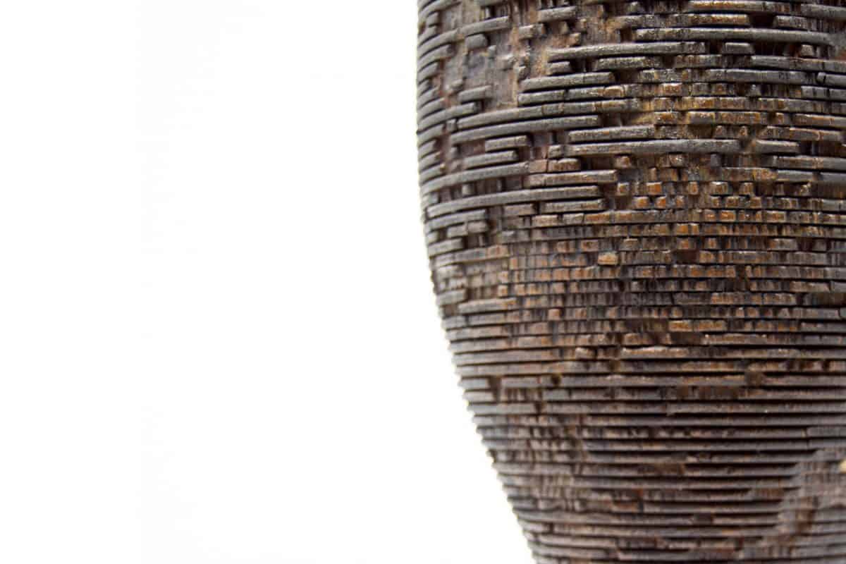 Wooden Rust Vase- Design Massimo Barbierato- for Sale- Styylish