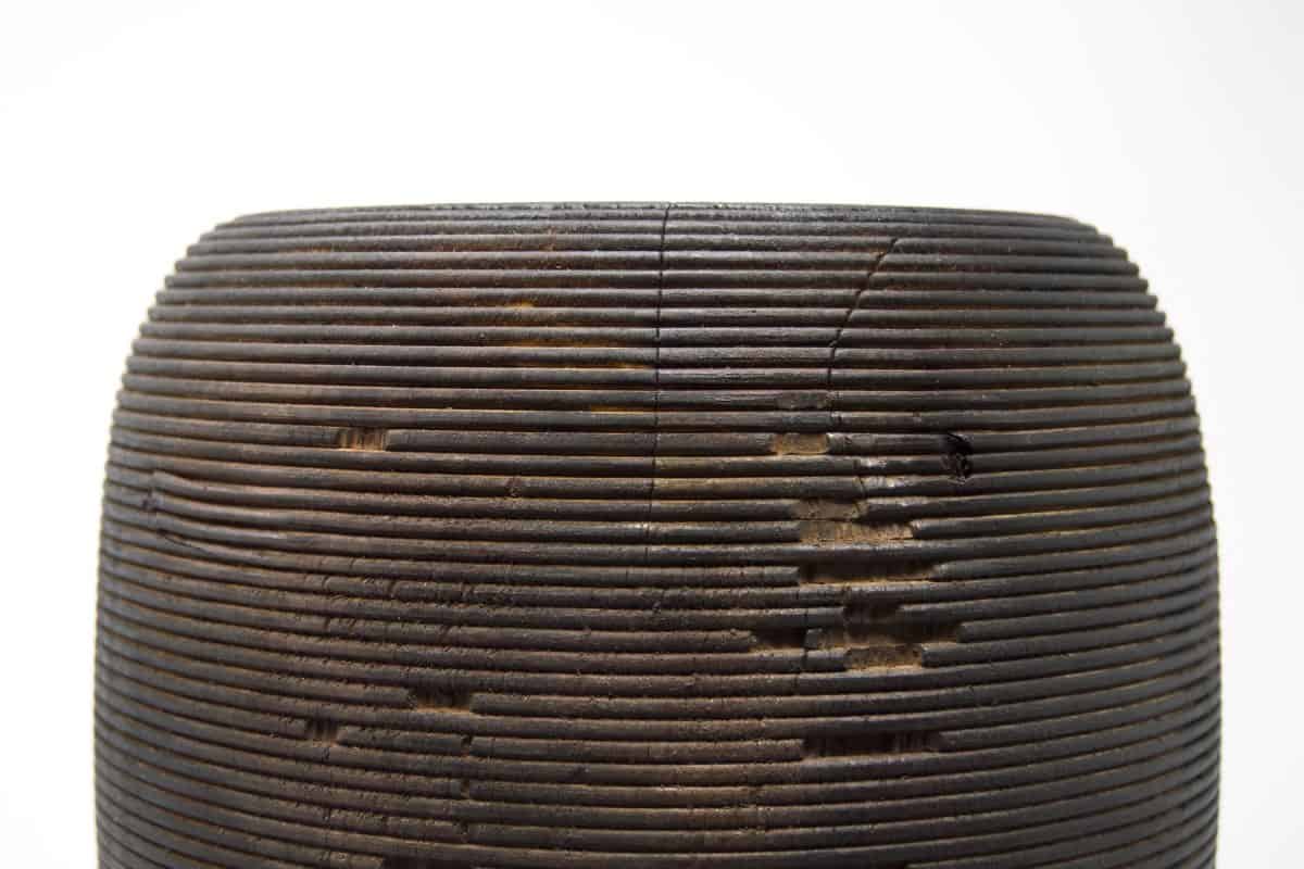 Wooden Rust Vase- Design Objects for Sale- Styylish