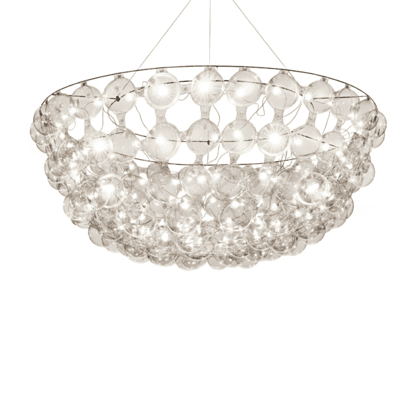Linear Pebble Glass Suspension Lamp- for Sale- Styylish