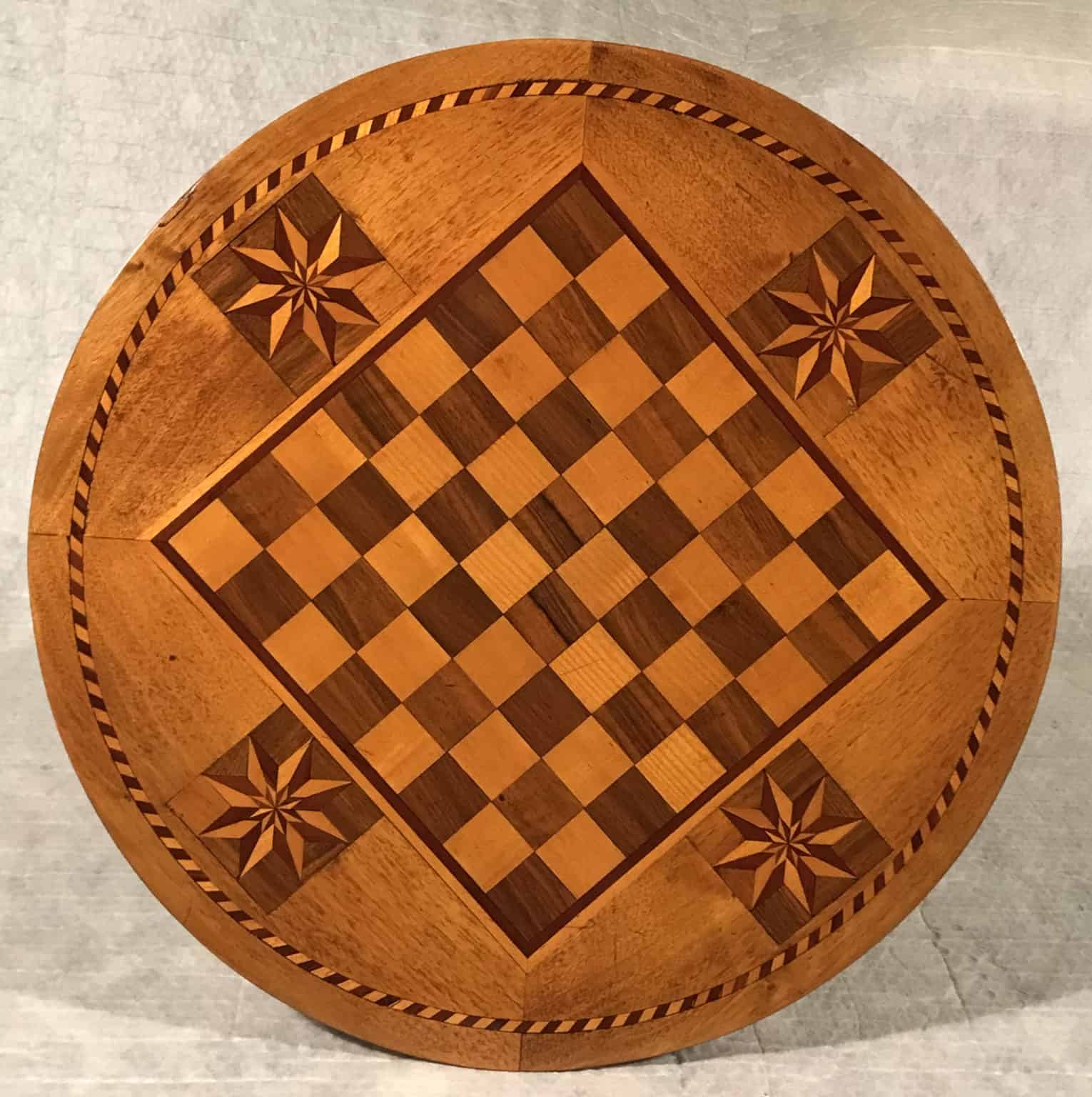 Biedermeier Chess Table, South Germany 1820 - Styylish