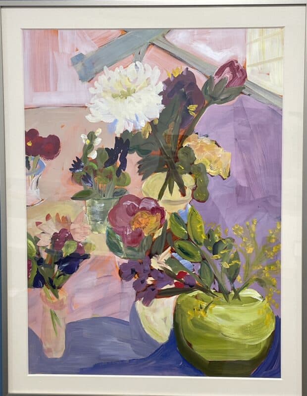 Painting by Mara Wagner "Emily's Flowers"- Buy Online- Styylish
