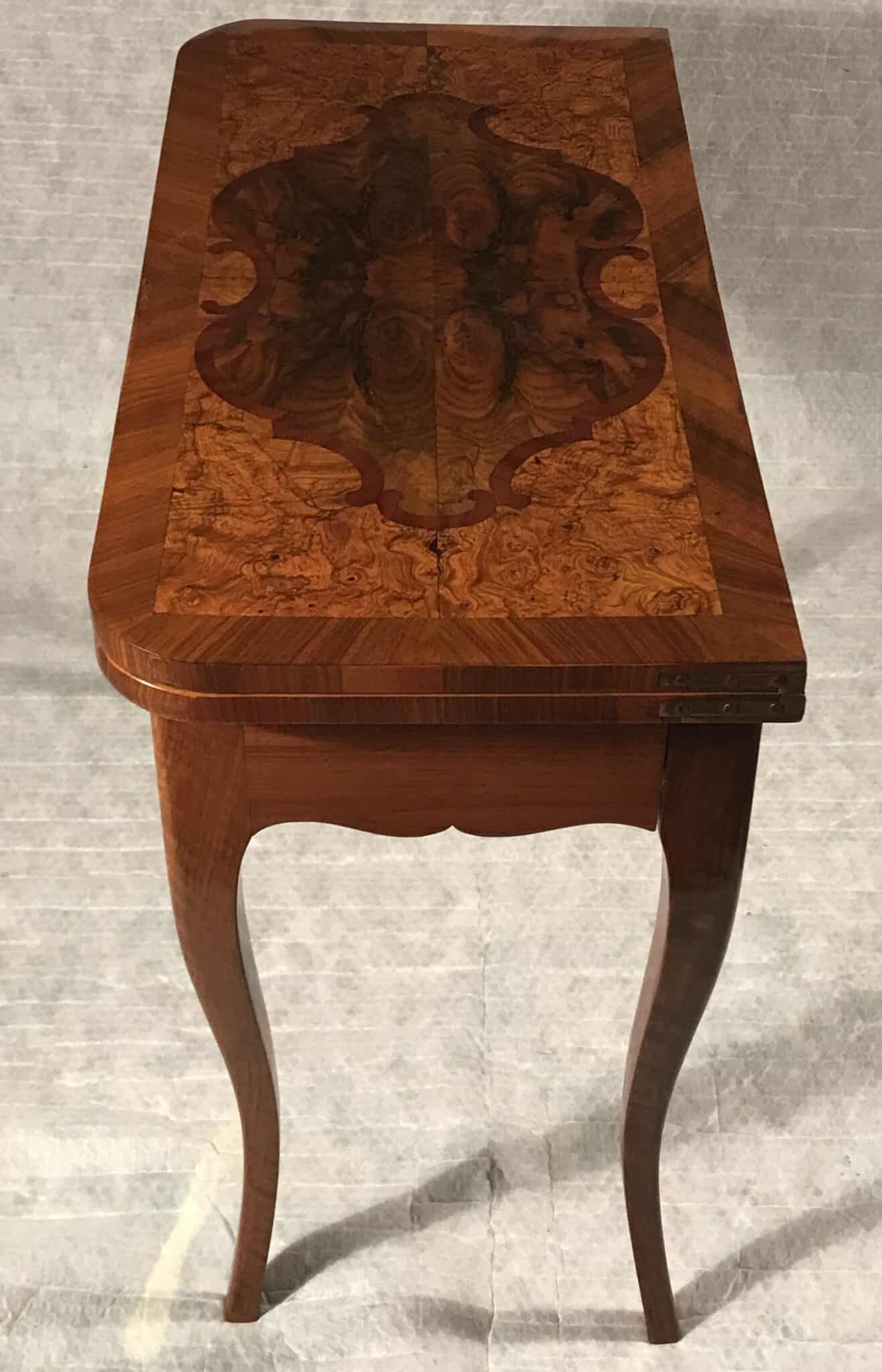 Antique Baroque Game Table, Germany 1760 - Styylish