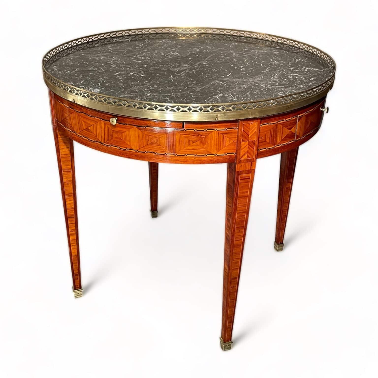 French Louis XVI Bouillotte Table, 1800 - Styylish