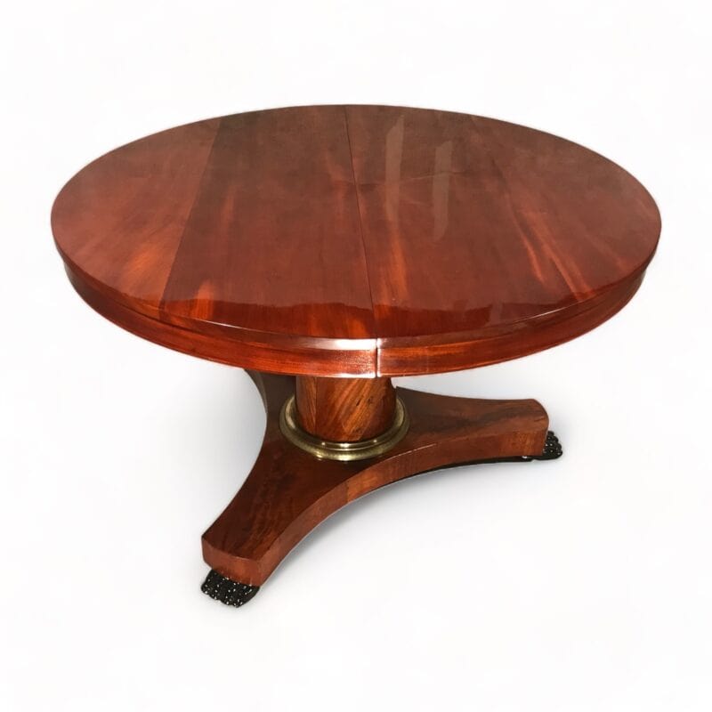 Extendable Biedermeier Mahogany Table, 1830 - Styylish
