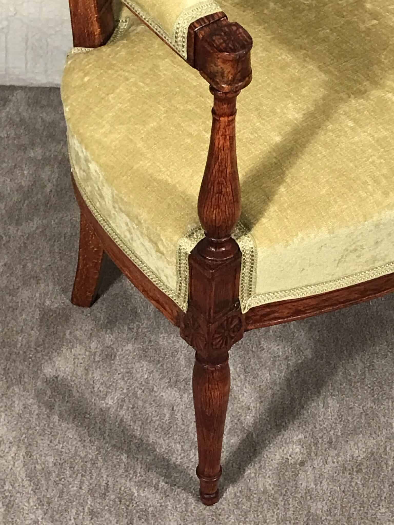 French Directoire Armchair, France 18th century - Styylish