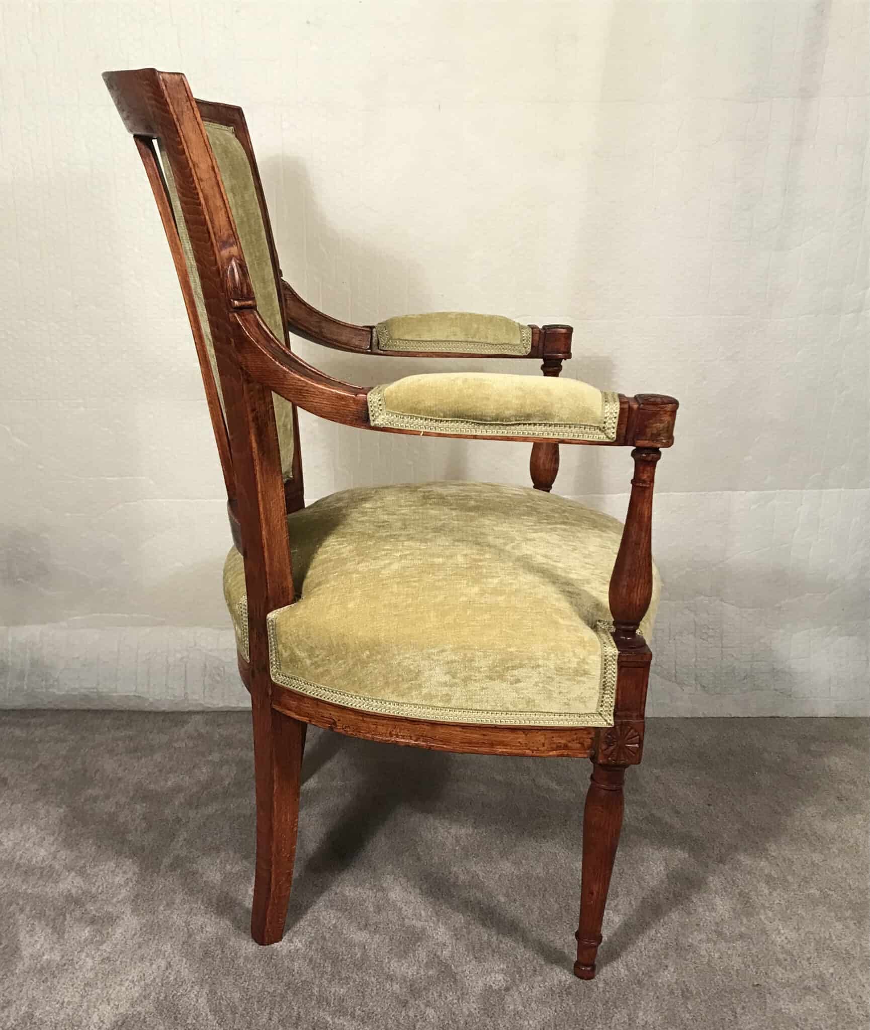 French Directoire Armchair, France 18th century - Styylish