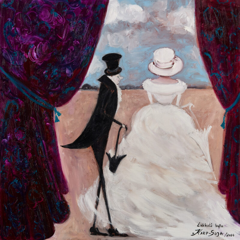 Malgorzata Karp-Soja Painting, "Lightness of Being", 2024 - Styylish